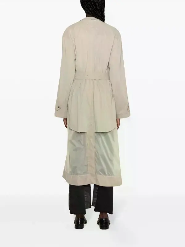MAISON MARGIELA Belted Panelled Trench Coat