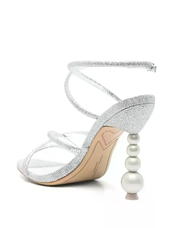 SOPHIA WEBSTER 100mm Perla Sculpted Heel Sandals