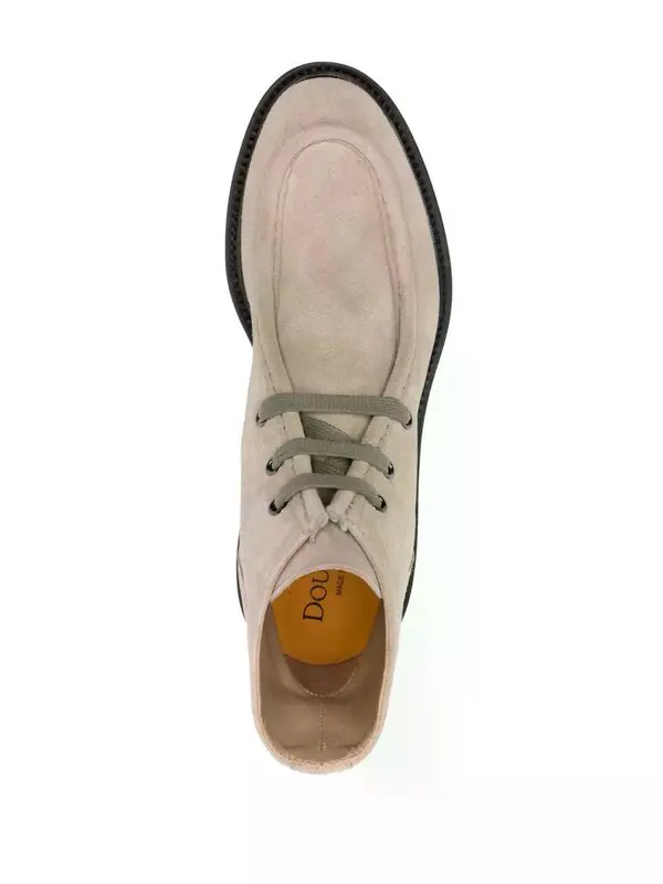 DOUCAL'S Suede Lace-up Chukka Boots - Neutrals