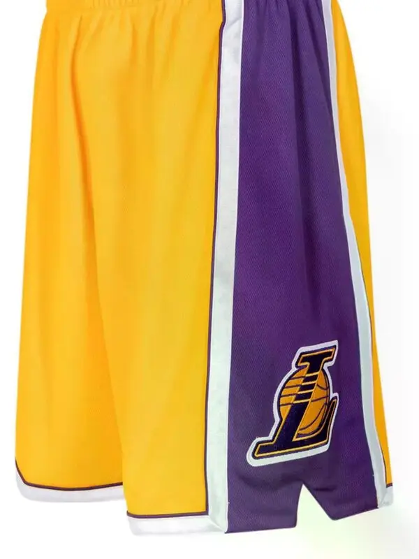 Mitchell & Ness Nba Los Angeles Lakers Track Shorts - Yellow