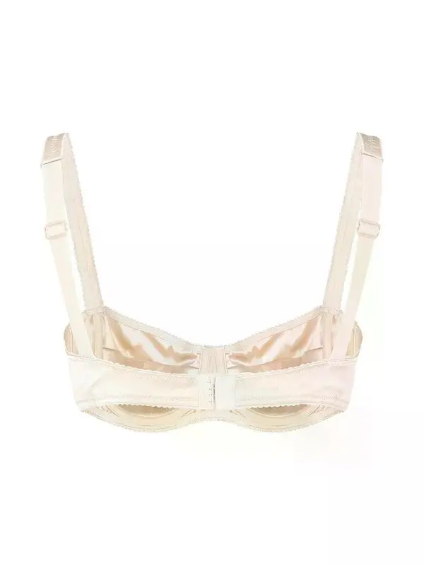 Dolce & Gabbana Satin Balconette Bra - Neutrals