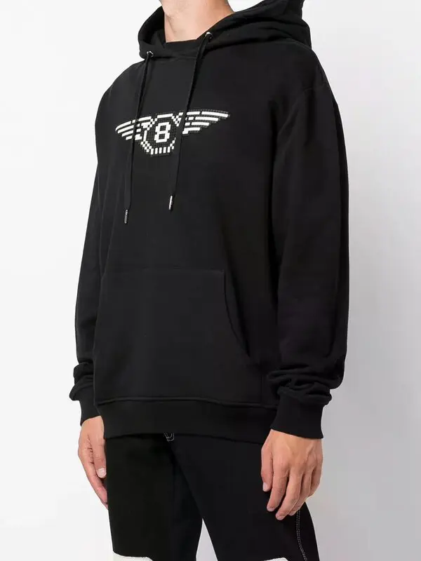 MOSTLY HEARD RARELY SEEN 8-BIT 8-bit Flying 8 Cotton Hoodie