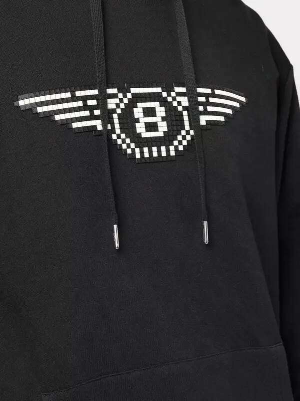 MOSTLY HEARD RARELY SEEN 8-BIT 8-bit Flying 8 Cotton Hoodie