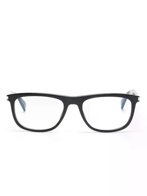 Saint Laurent Rectangle-frame Glasses - Black