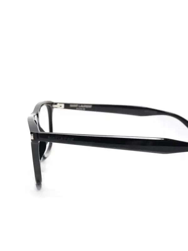 Saint Laurent Rectangle-frame Glasses - Black