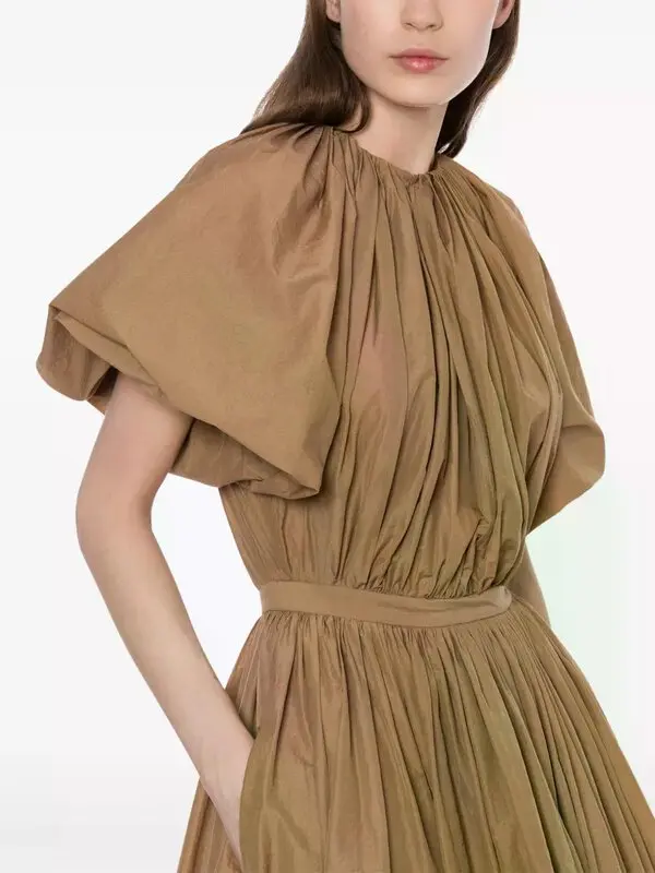 Philosophy Di Lorenzo Serafini Gathered Midi Dress