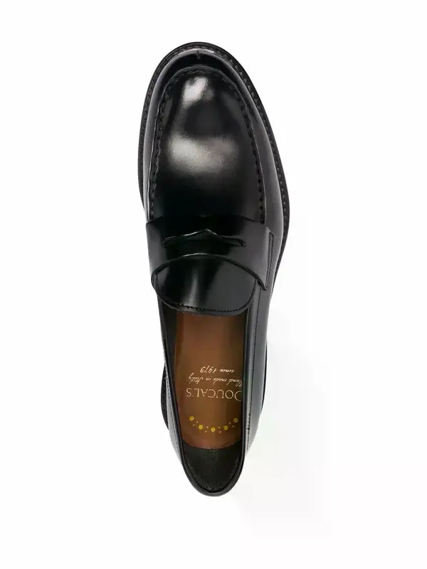 DOUCAL'S Horsebit Detail Slip-on Loafers