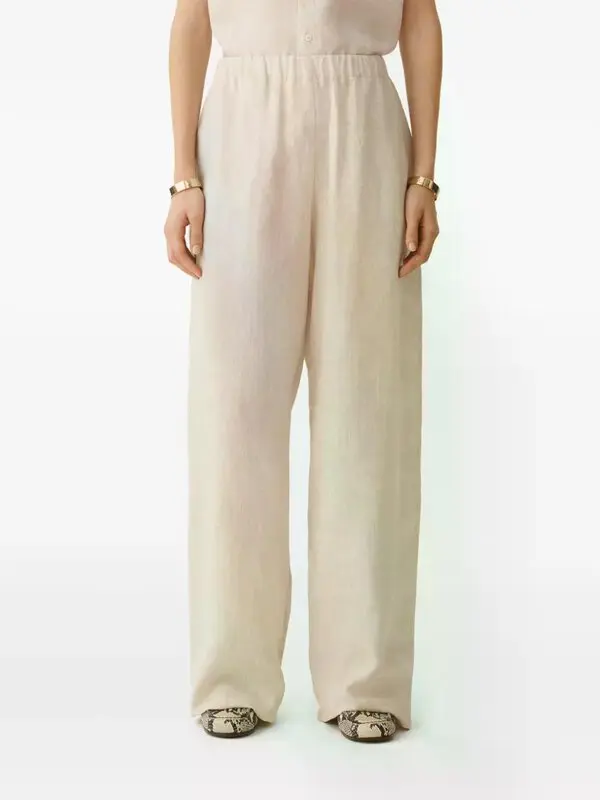 Fabiana Filippi Elasticated Waistband Wide Leg Trousers