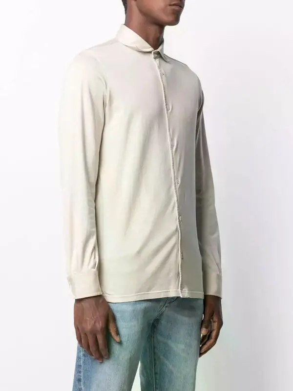 Fedeli Jersey Button Down Shirt