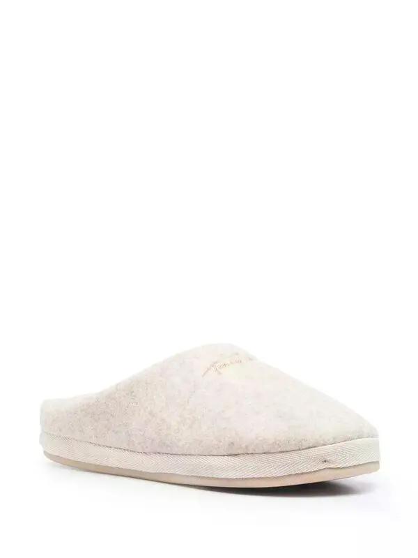 Tommy Hilfiger Embroidered Logo Slippers