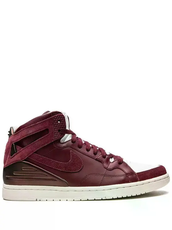 Nike X Supreme Zoom Air 94 Hi Sneakers - Red