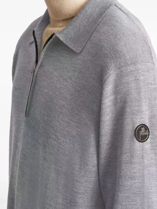 Fusalp Clovis Quarter Zip Polo Sweater