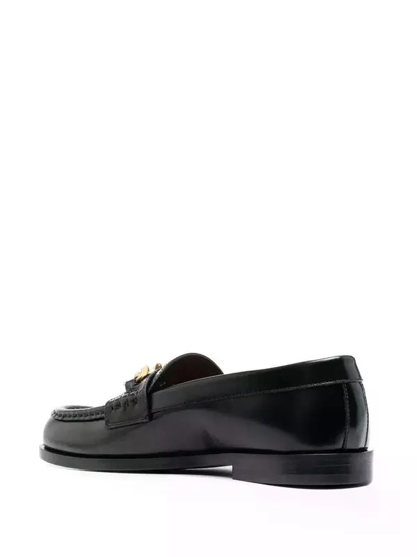 Valentino Garavani Vchain Leather Loafers