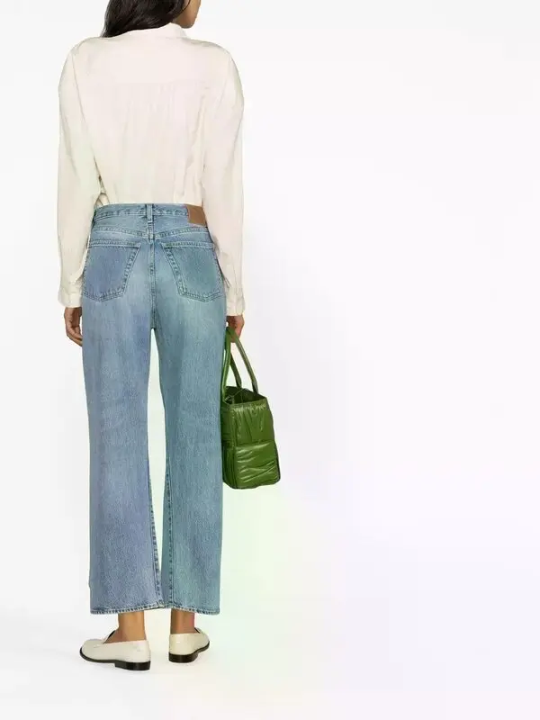 TOTEME Twisted Seam Denim Jeans - Blue