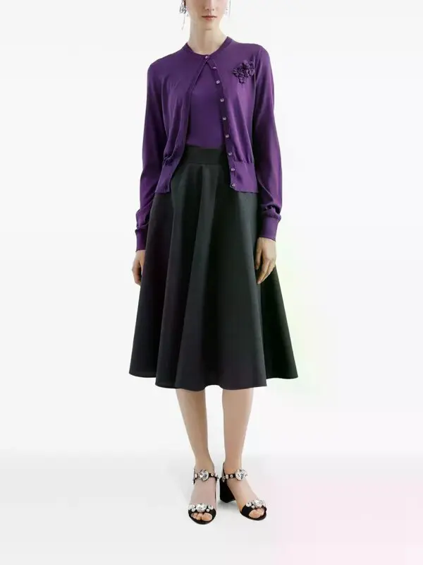 Dolce & Gabbana Pleated Midi Skirt