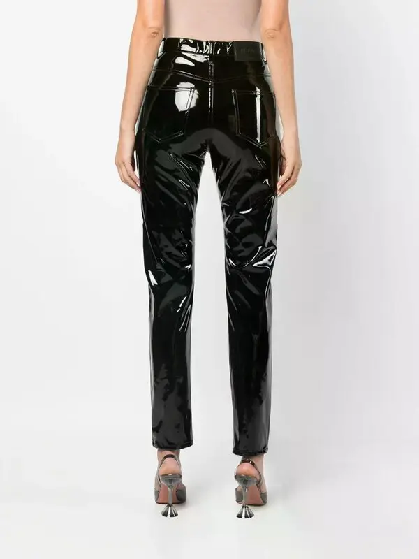 Philipp Plein Super-high Waisted Biker Trousers