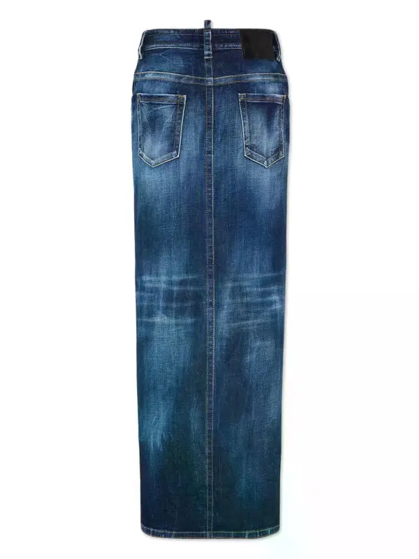 Dsquared2 Denim Maxi Skirt