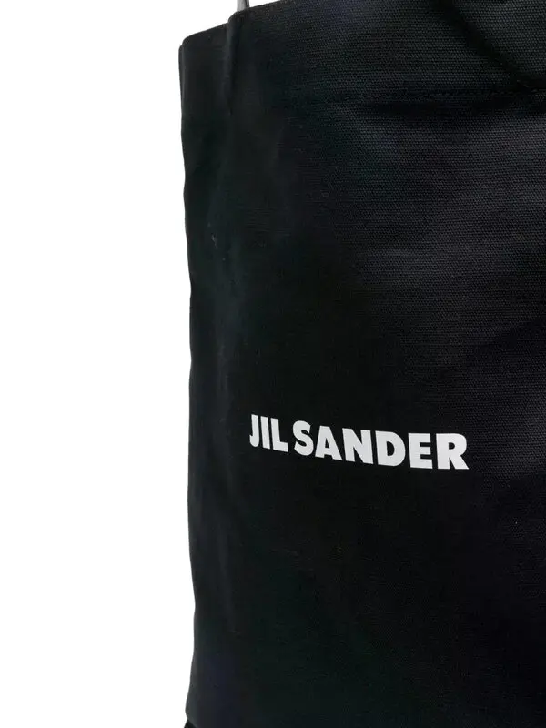 JIL SANDER Logo Print Tote Bag