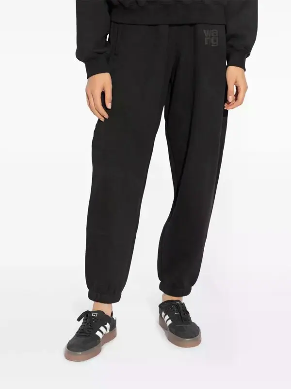 Alexander Wang Logo Cotton Track Pants