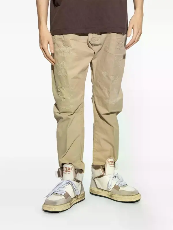 Dsquared2 Loose-fit Cotton Trousers
