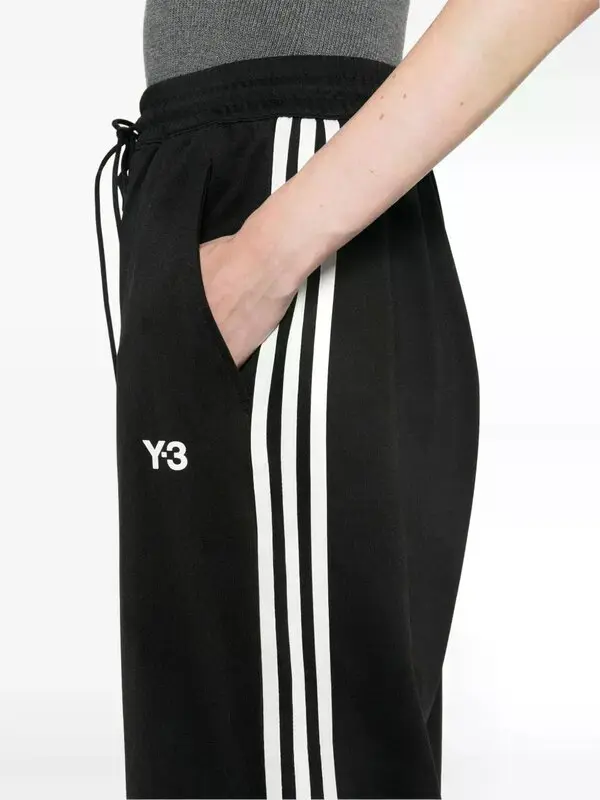 Y3 Logo-print Cotton Track Pants