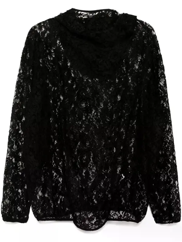 JUNTAE KIM Lace Hoodie