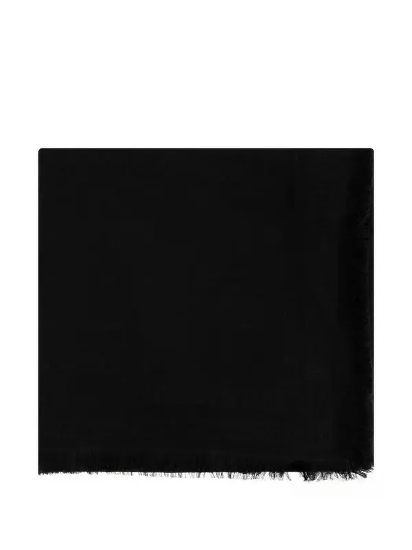 Zadig&Voltaire Glenn Monogram-pattern Scarf - Black