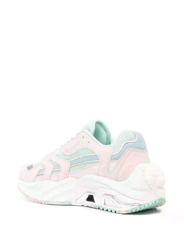 PLEIN SPORT Panelled Chunky Lace-up Sneakers - Blue