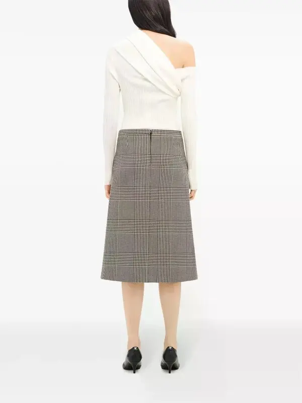 COURREGES Logo-embroidered Ribbed Jumper