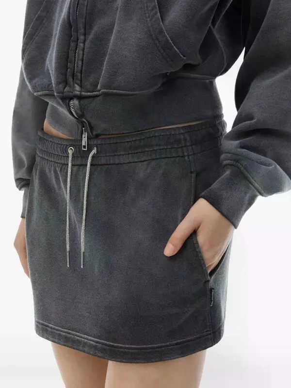 Alexander Wang Drawstring-waist Mini Skirt