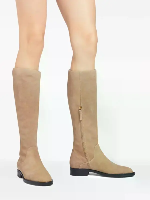 GIUSEPPE ZANOTTI Suede Knee High Boots