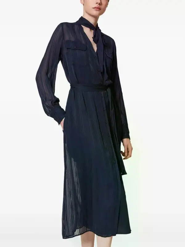 TWINSET Georgette Shirt Dress