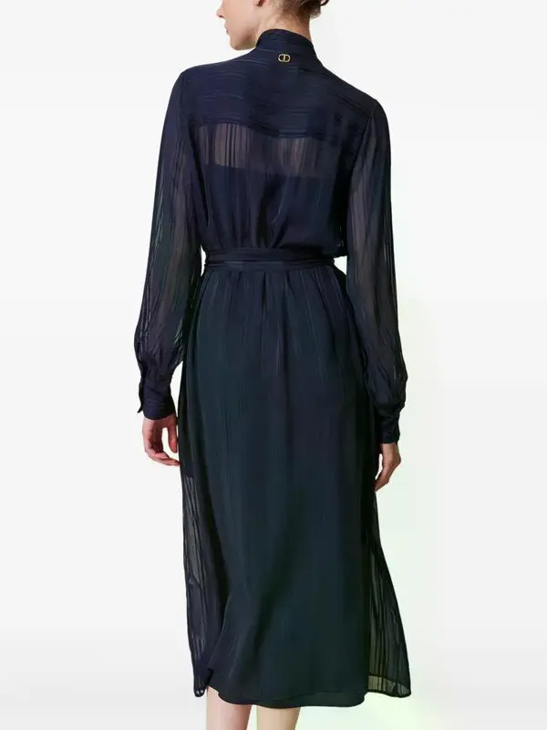 TWINSET Georgette Shirt Dress