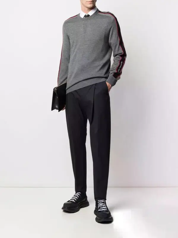 Alexander McQueen Logo-tape Jumper