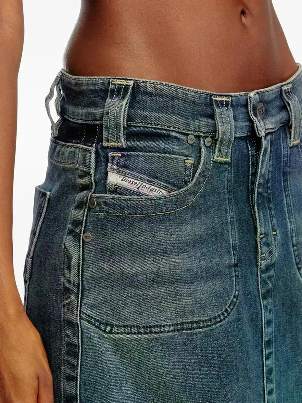 DIESEL® De-pago-mid-re Midi Skirt