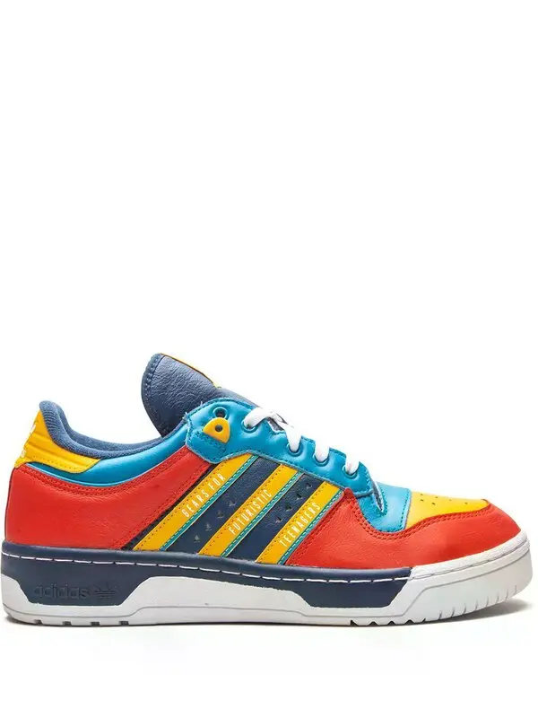 Adidas X Human Made Rivalry Low Sneakers - Blue