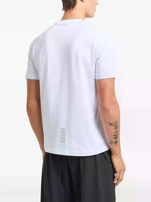 EA7 Logo-appliqué T-shirt