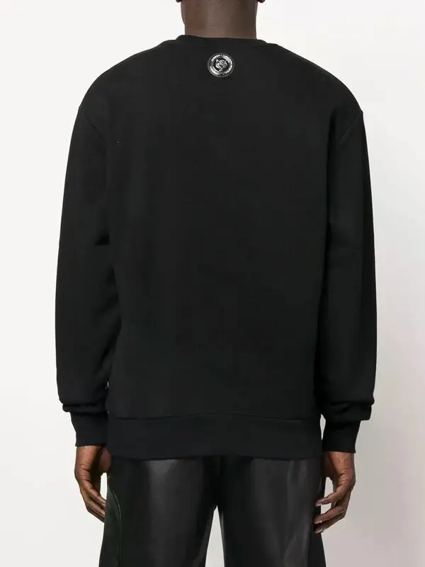 PLEIN SPORT Tiger Logo Print Sweatshirt