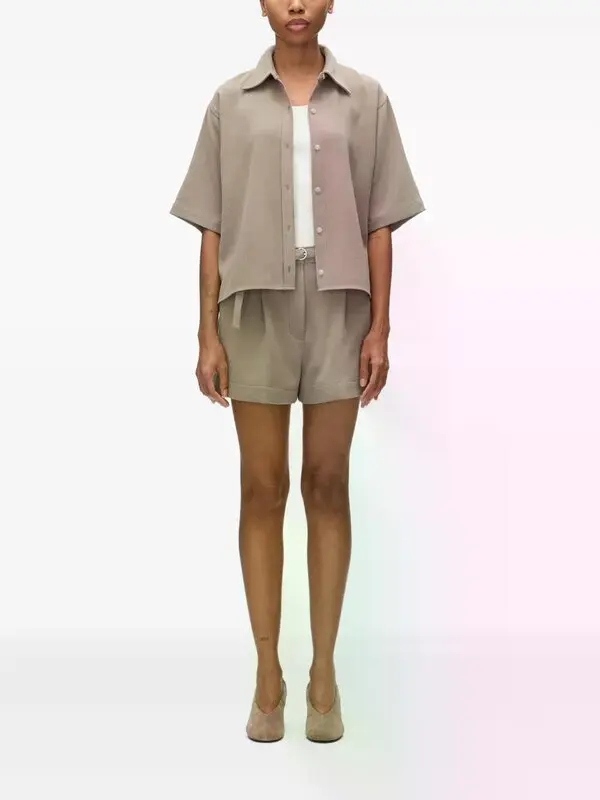3.1 Phillip Lim Knitted Top With Classic Collar