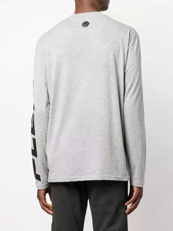 Philipp Plein Logo-print Long-sleeved T-shirt
