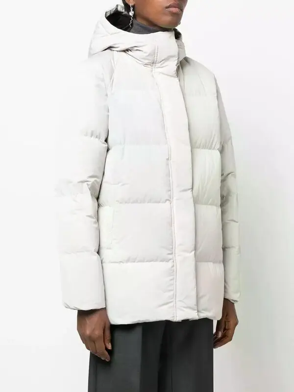 Aspesi Quilted Finish Hooded Coat