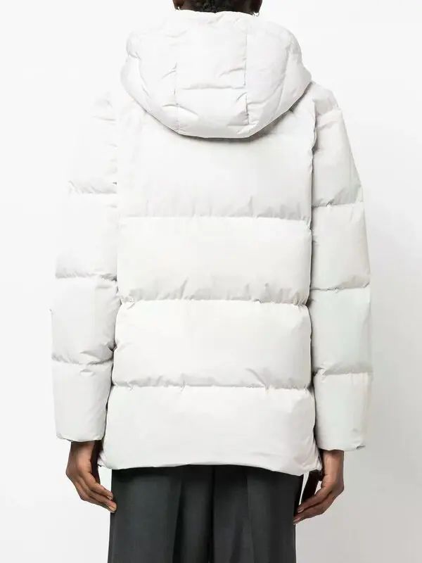 Aspesi Quilted Finish Hooded Coat