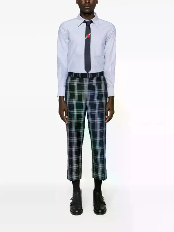 Thom Browne Armband-embellished Cotton Shirt