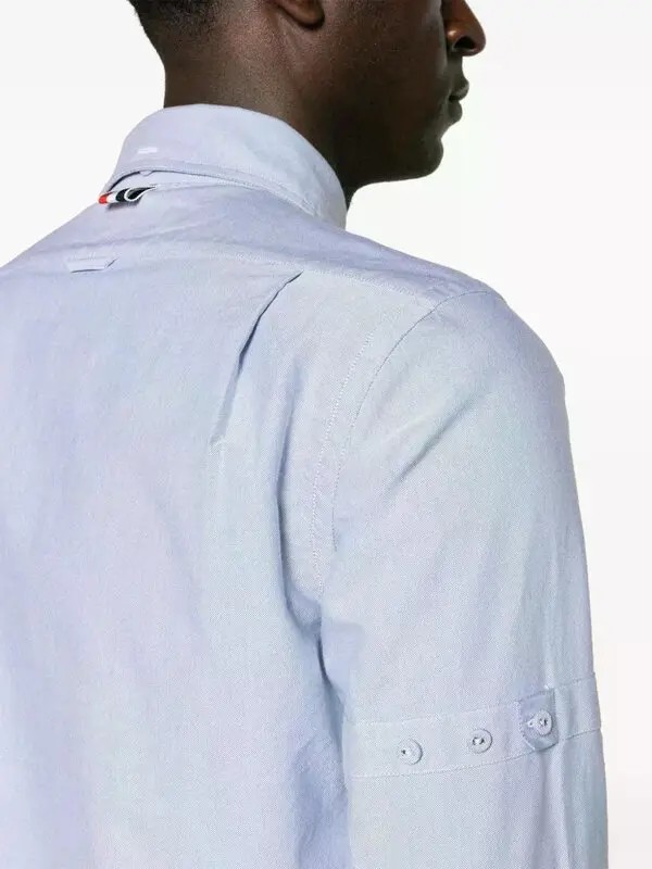 Thom Browne Armband-embellished Cotton Shirt