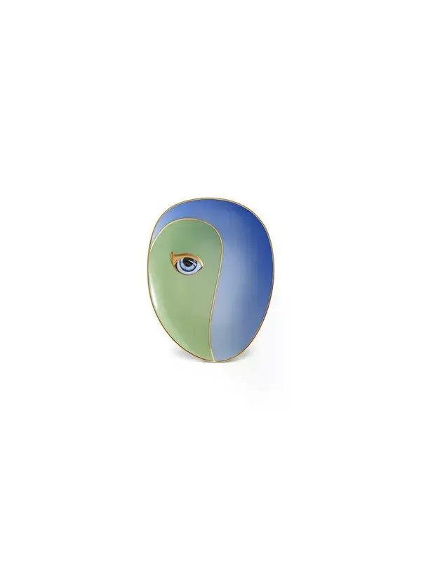 L'Objet Lito Vide Plate - Blue