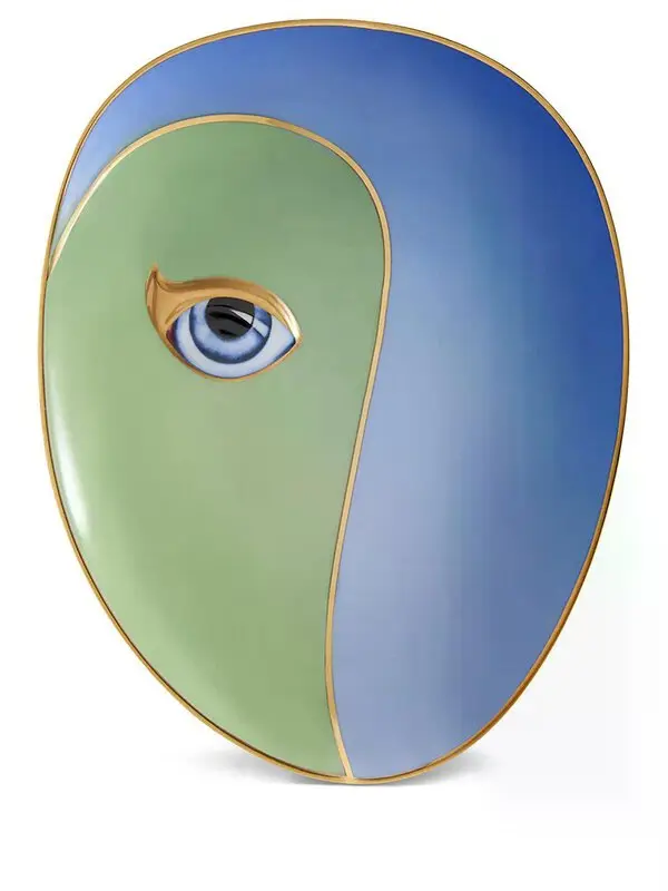 L'Objet Lito Vide Plate - Blue