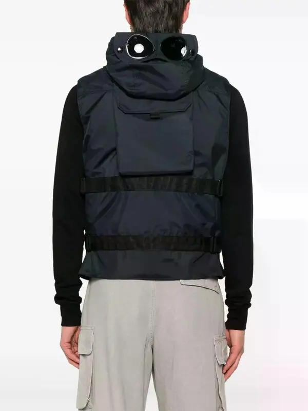 Junya Watanabe X C.p. Company Detachable-panel Gilet - Black