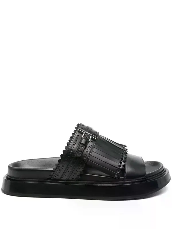 Alexander McQueen Buckled Fisherman Sandals