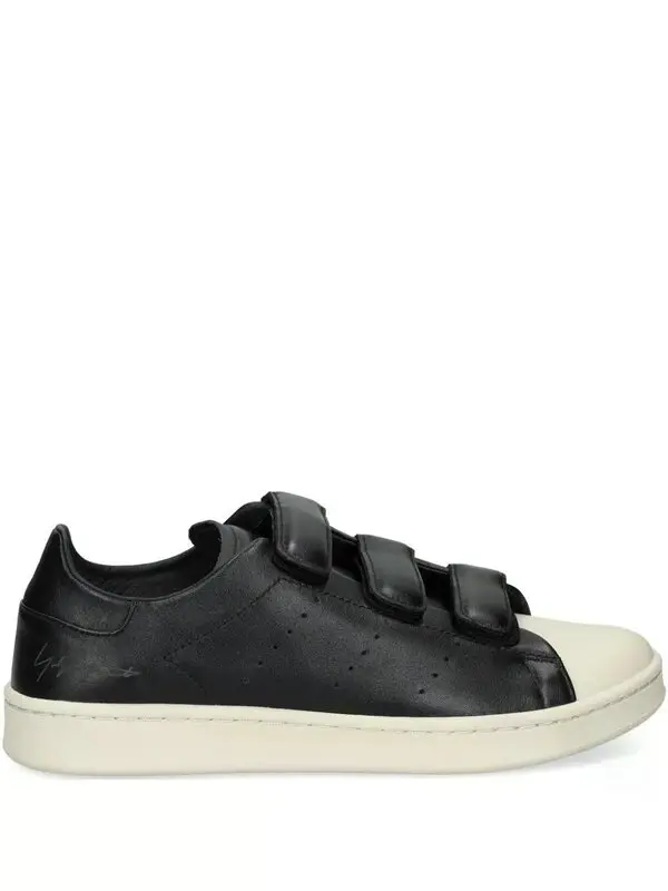 Y3 Stan Smith Hook-and-loop Sneakers - Black