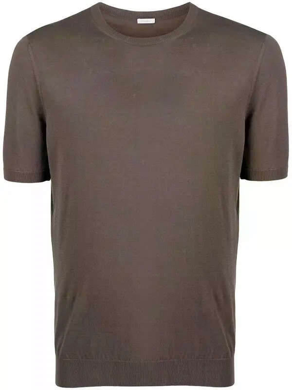 Malo Short-sleeved Knit T-shirt
